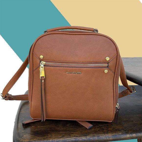 Max Studio | Bags | Almost Perfect Fashion Backpack Free See ...